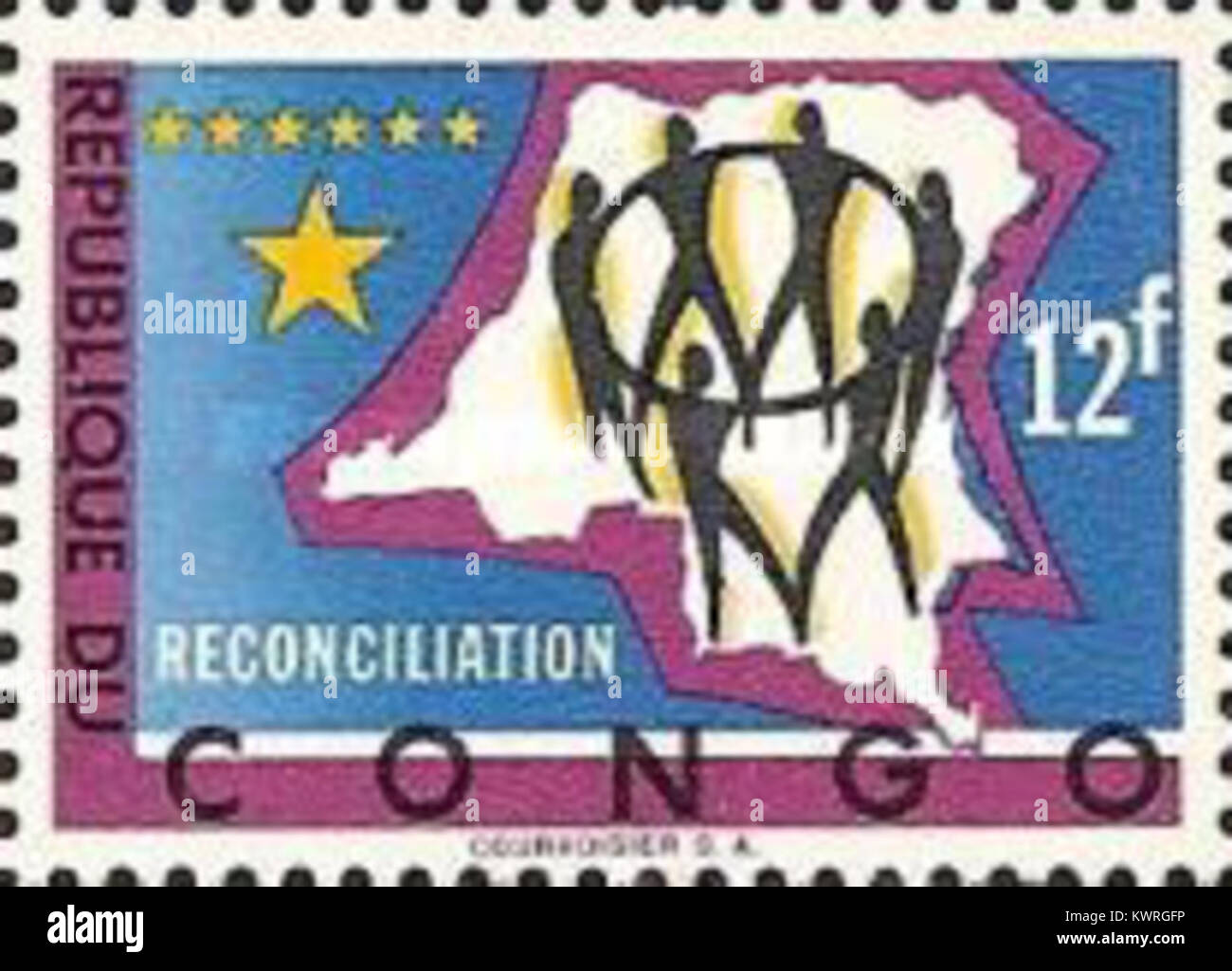 Stamp Congo High Resolution Stock Photography and Images - Alamy