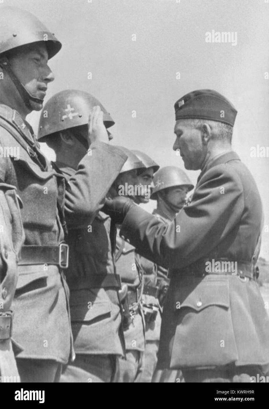 Slovak army soldiers Black and White Stock Photos & Images - Alamy