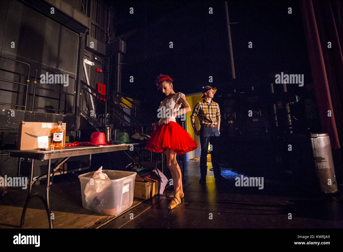 Davenport, Iowa, USA. 1st Apr, 2017. Ballet Quad-Cities dancer Marie ...