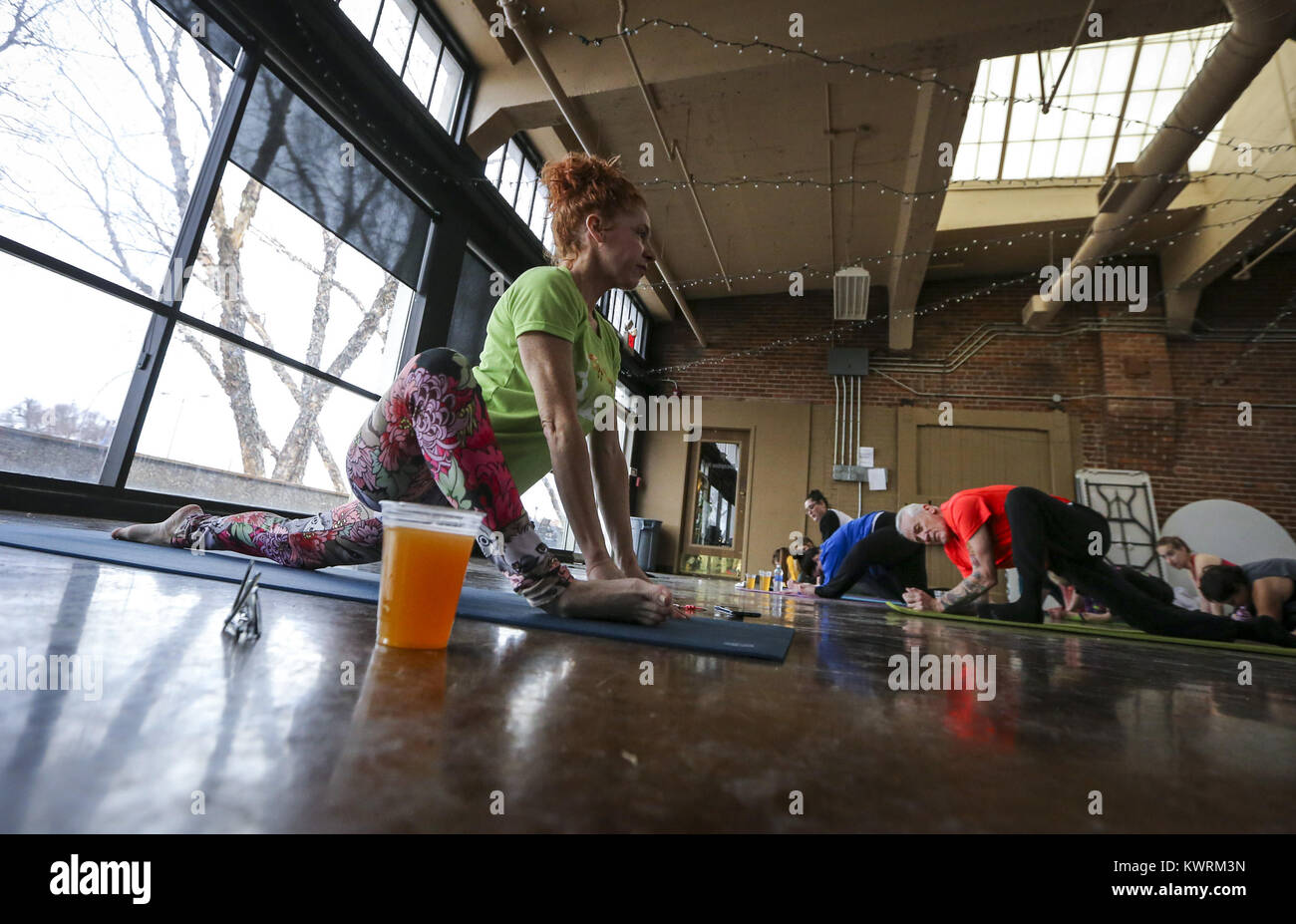 Davenport, Iowa, USA. 29th Jan, 2017. Tippi Yogis Owner and Organizer ...