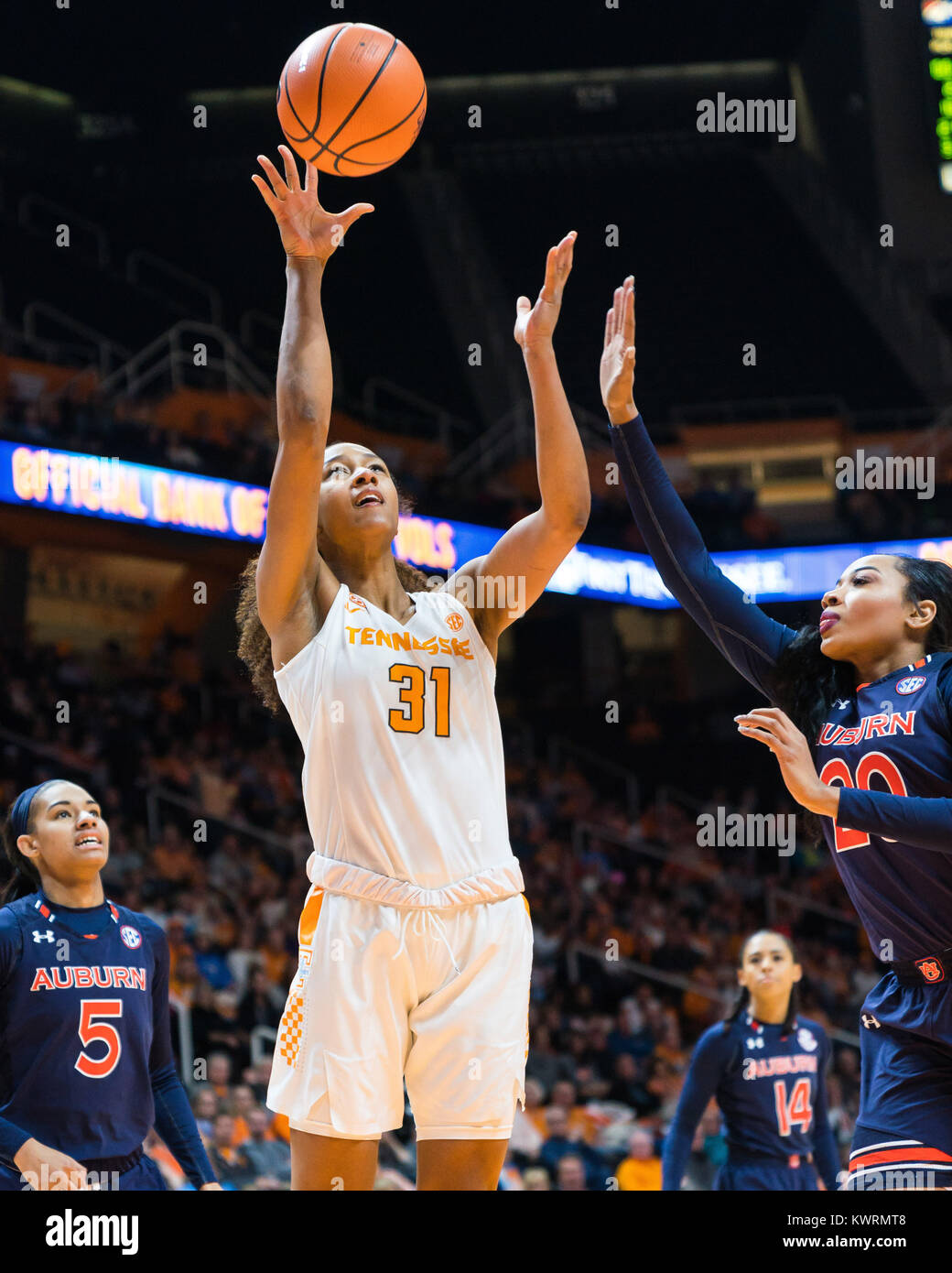January 4, 2018: Jaime Nared #31 of the Tennessee Lady Volunteers ...