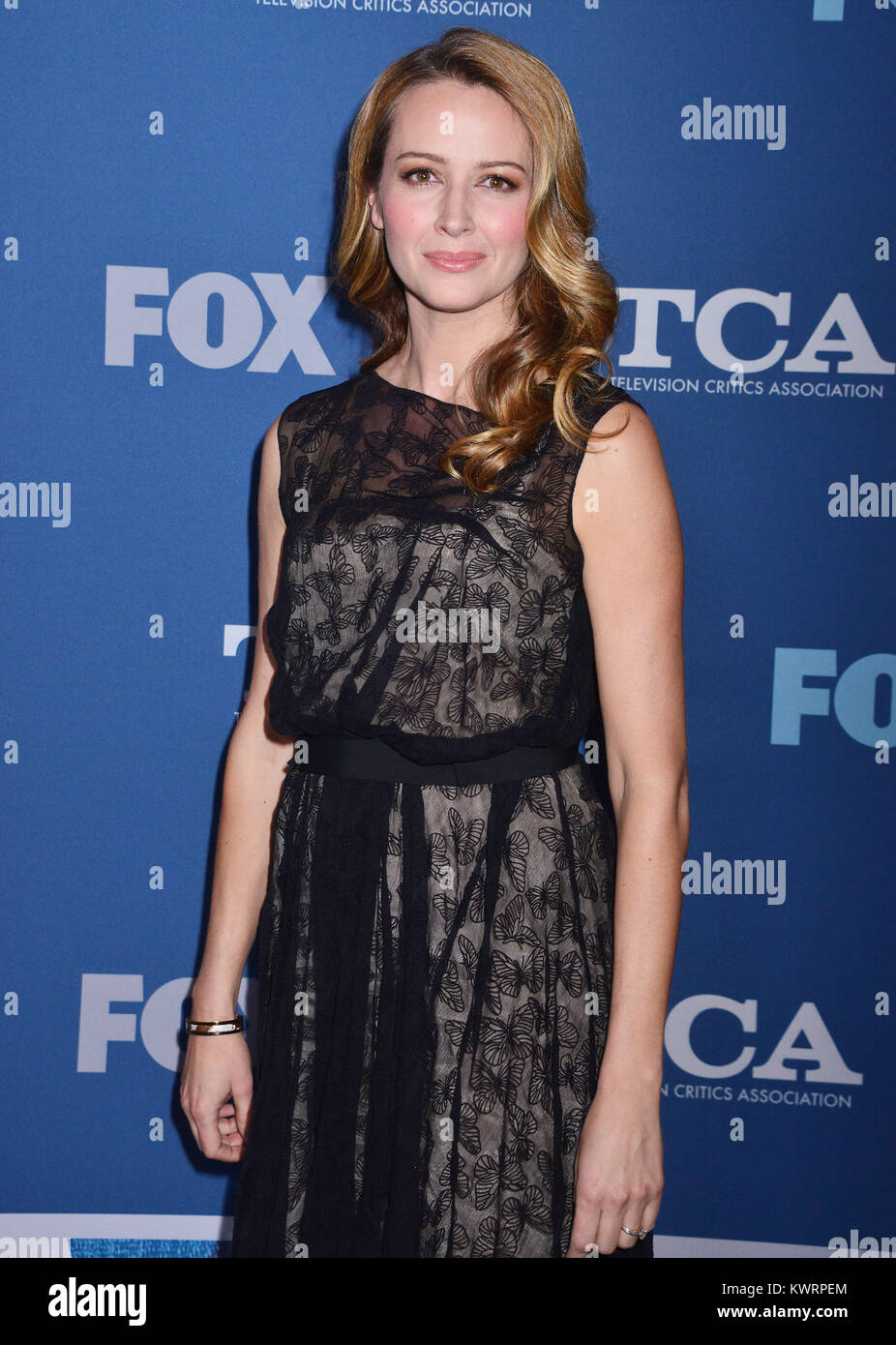 Pasadena, USA. 4th Jan, 2018. Amy Acker 056 attends the FOX All-Star ...