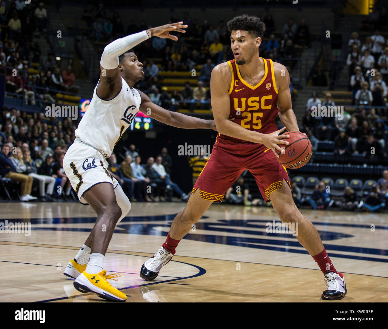 Jan 4 2018 Berkeley, CA U.S.A. USC forward Bennie Boatwright (25 ...