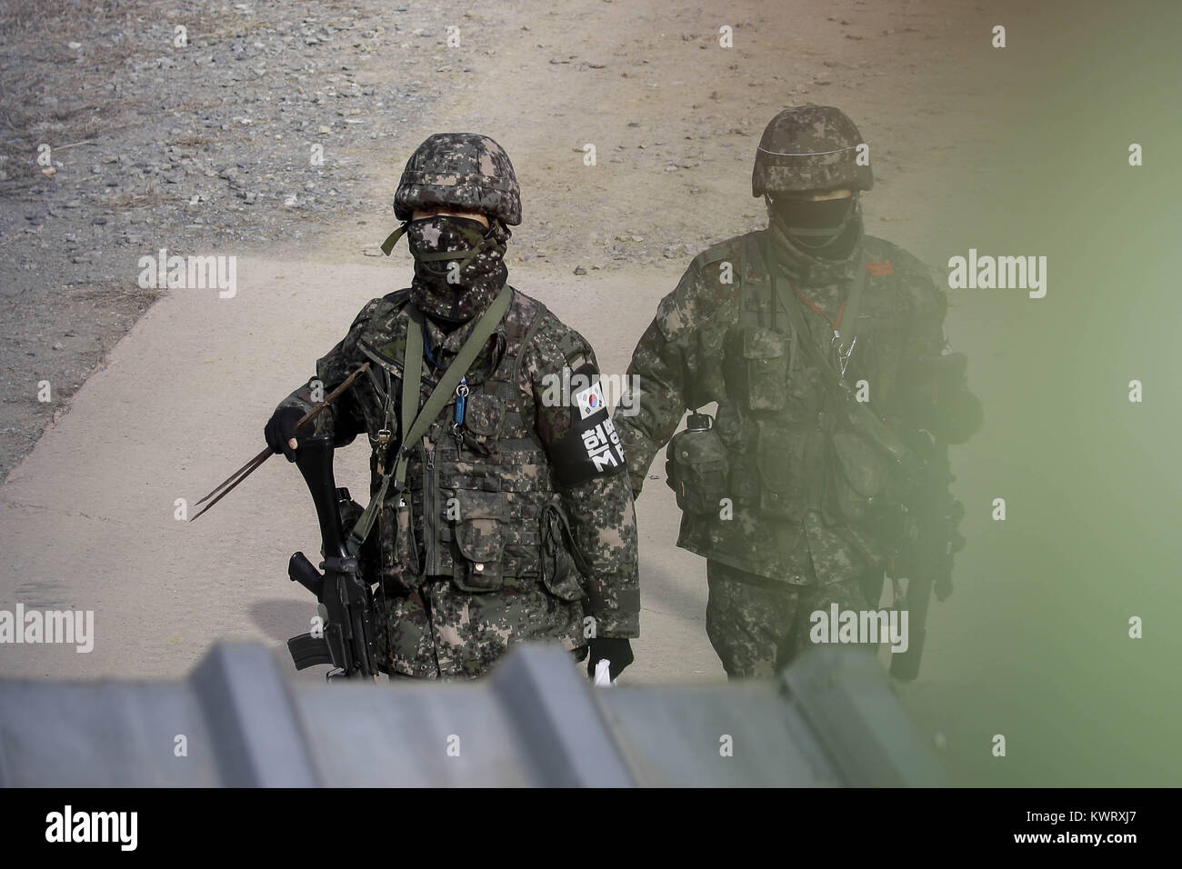 Korea dmz patrol hi-res stock photography and images - Alamy