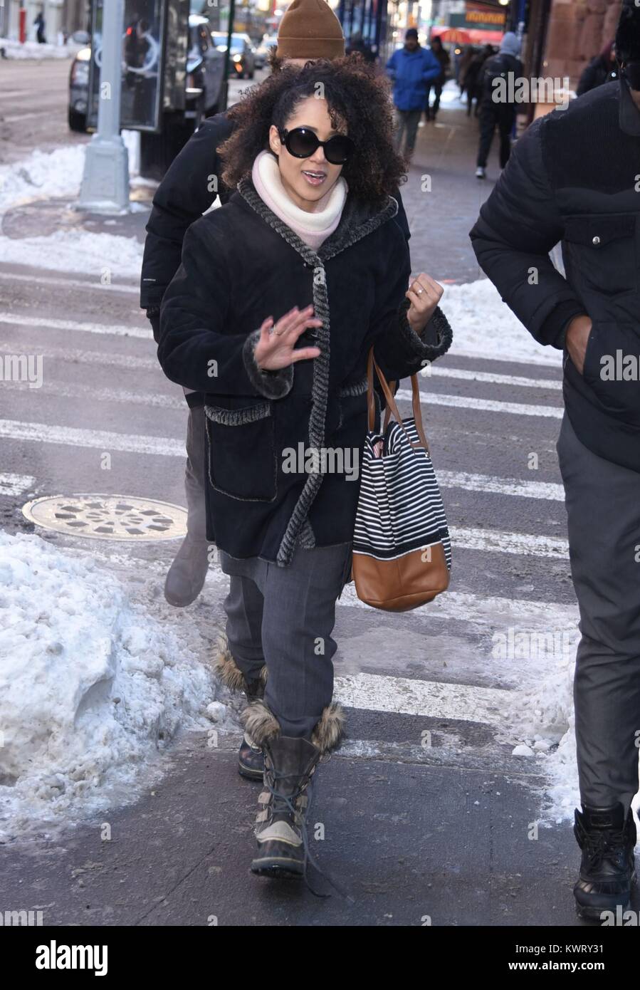 New York, NY, USA. 5th Jan, 2018. Margot Bingham, seen at BUILD Series ...