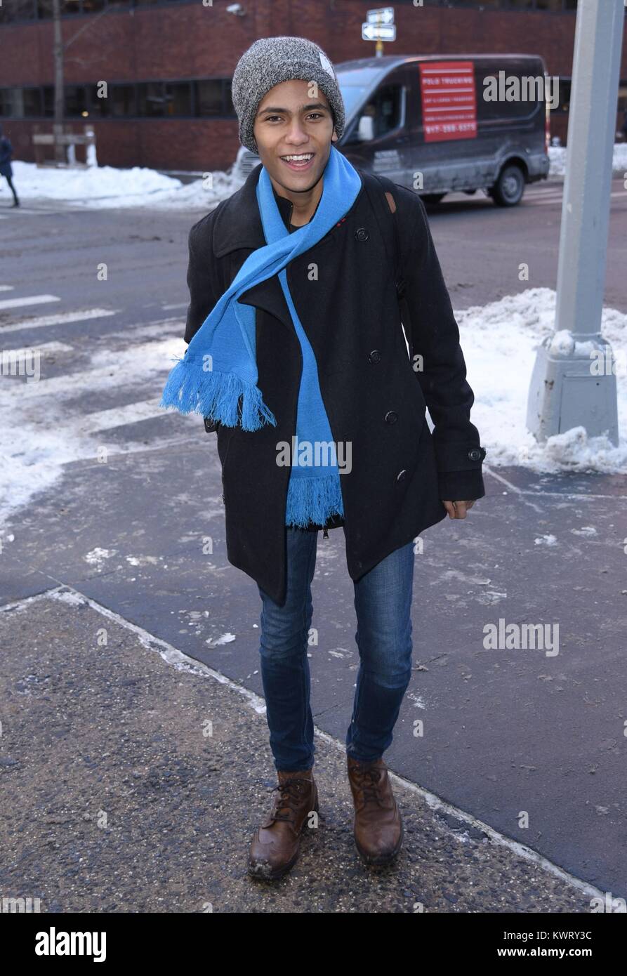 New York, NY, USA. 5th Jan, 2018. Luka Kain, seen at BUILD Series to ...