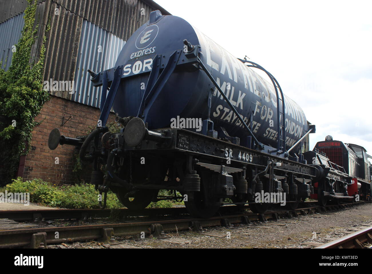 Didcot Railway Centre, A Steam Museum, Bringing History To Life Stock ...