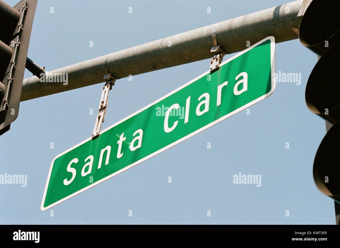 Santa clara sign hi-res stock photography and images - Alamy