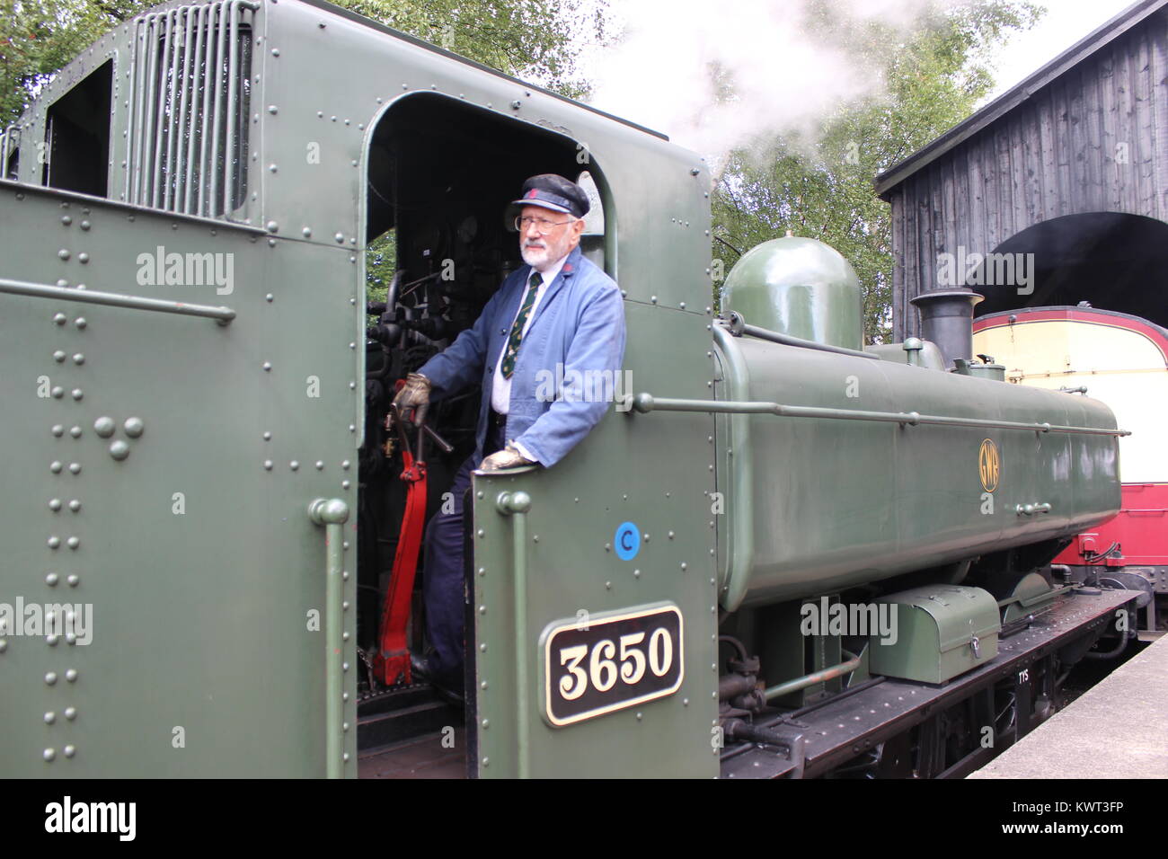Didcot Railway Centre, A Steam Museum, Bringing History To Life Stock ...