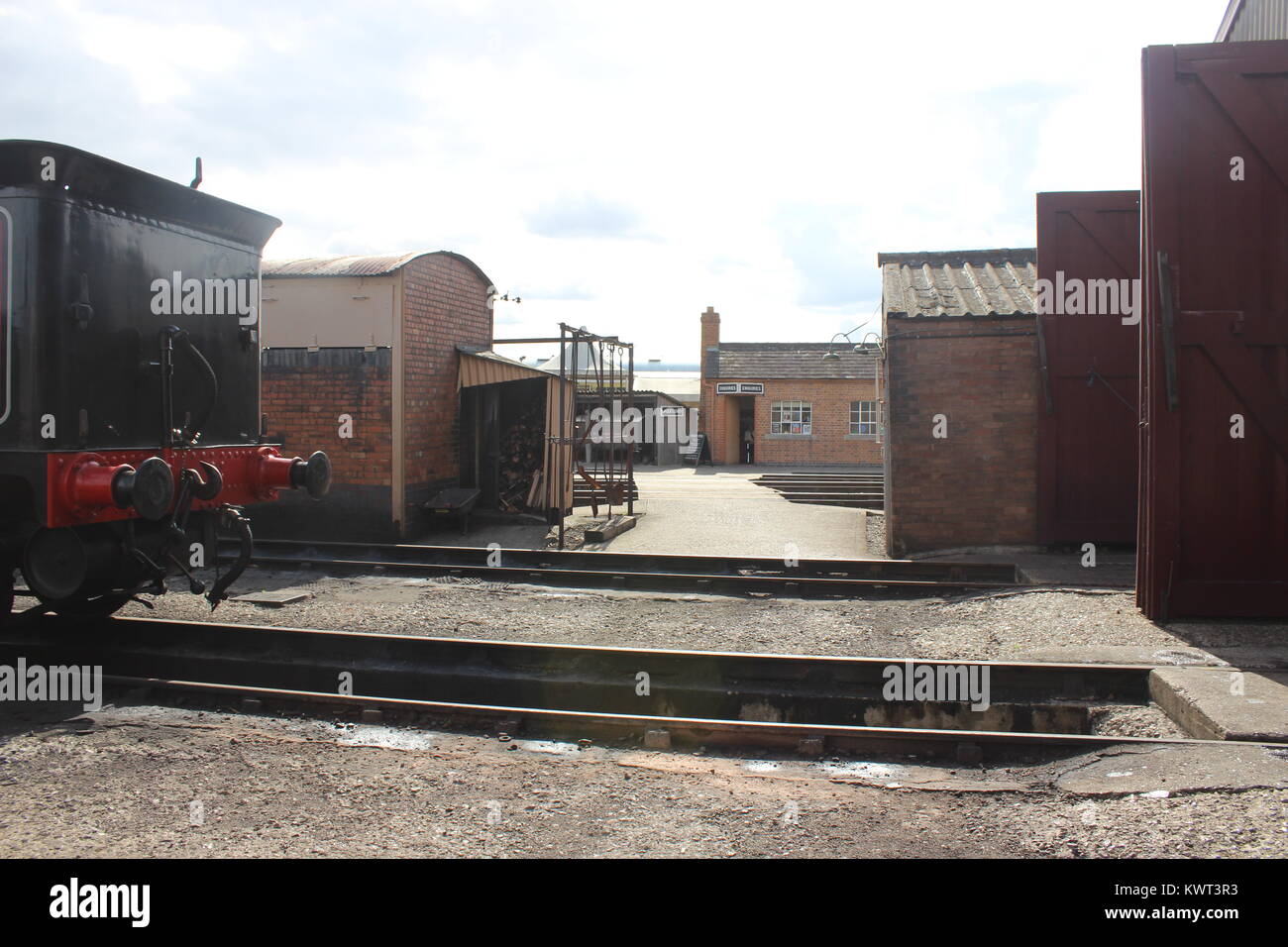 Didcot Railway Centre, A Steam Museum, Bringing History To Life Stock ...