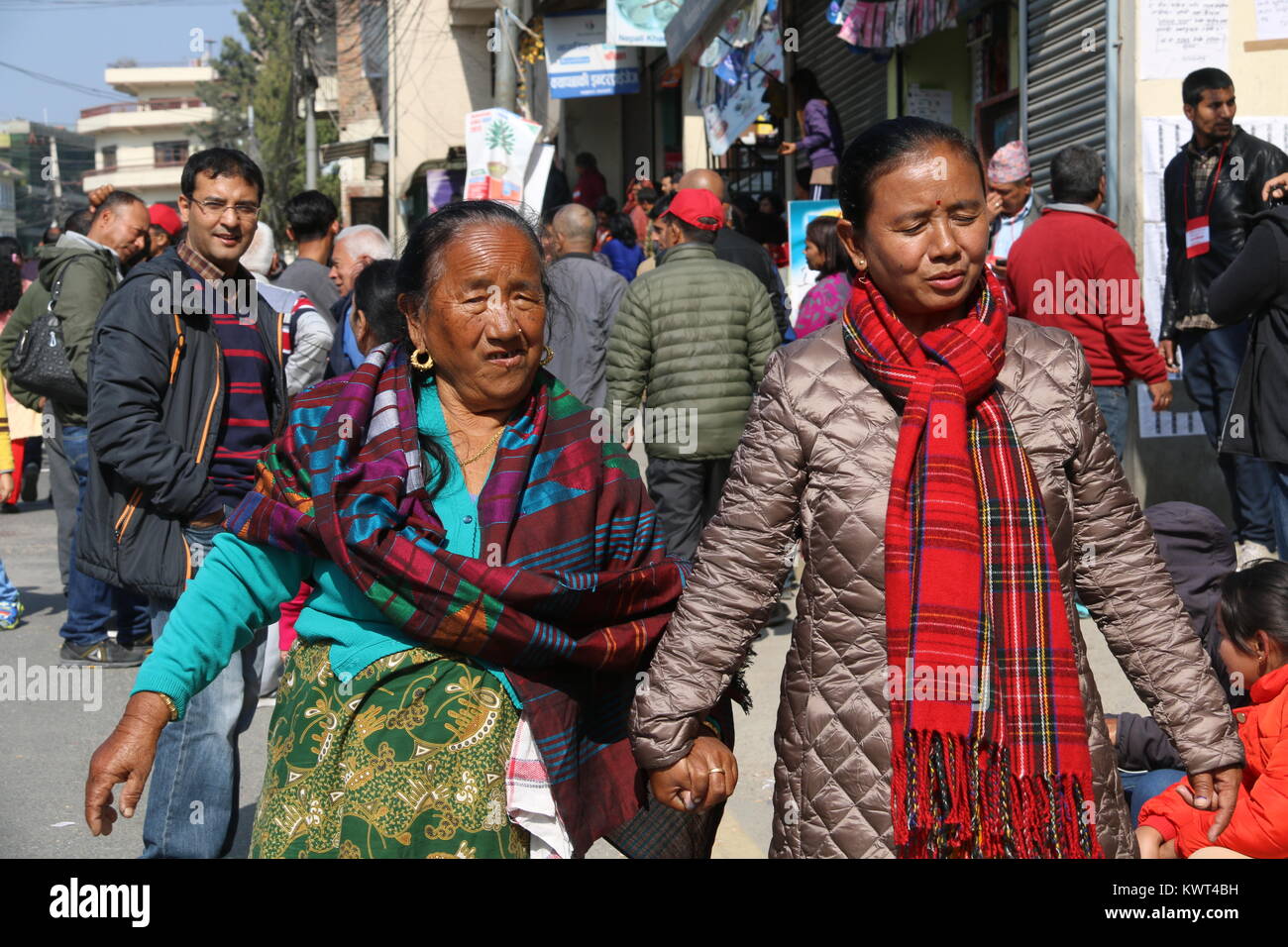 Nepal election hi-res stock photography and images - Alamy