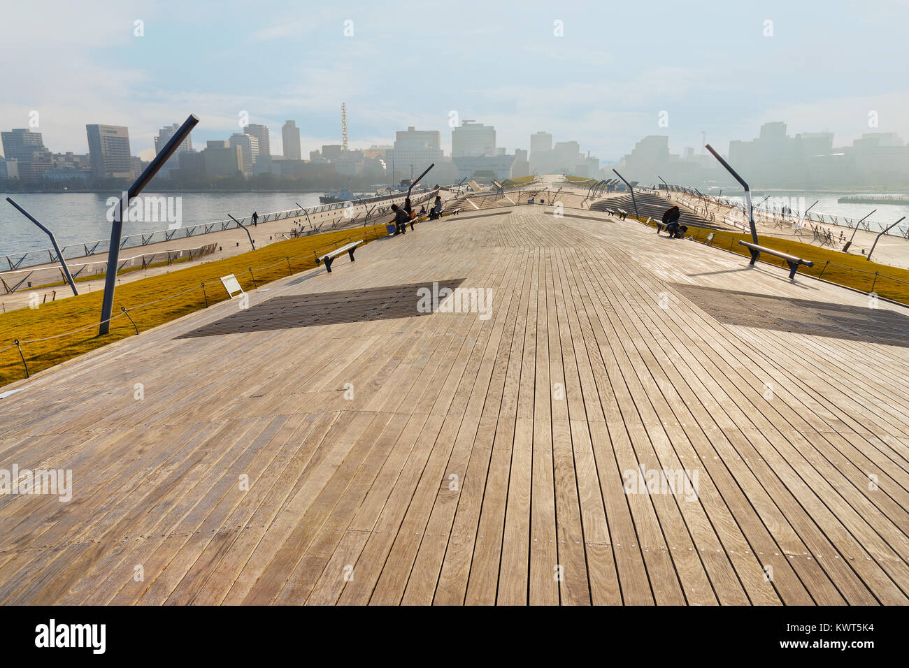 Osanbashi Pier - Yokohama International Passenger Terminal in Japan ...