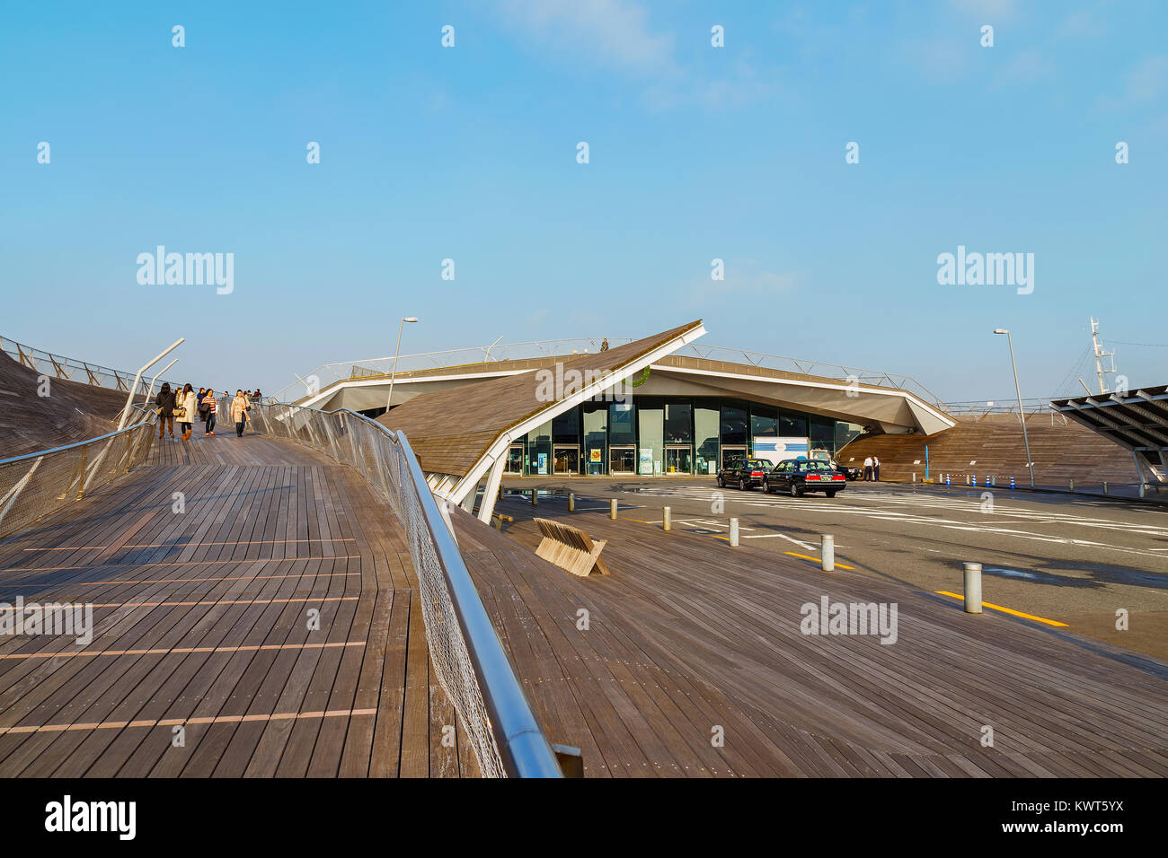Osanbashi Pier - Yokohama International Passenger Terminal in Japan ...
