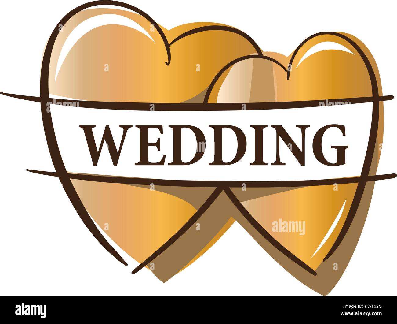 vector logo wedding Stock Vector Image & Art - Alamy