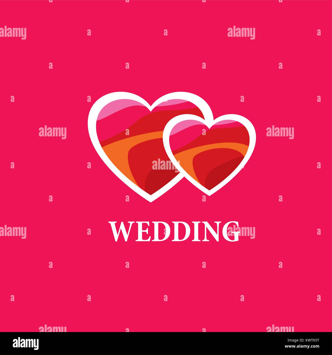 vector logo wedding Stock Vector Image & Art - Alamy