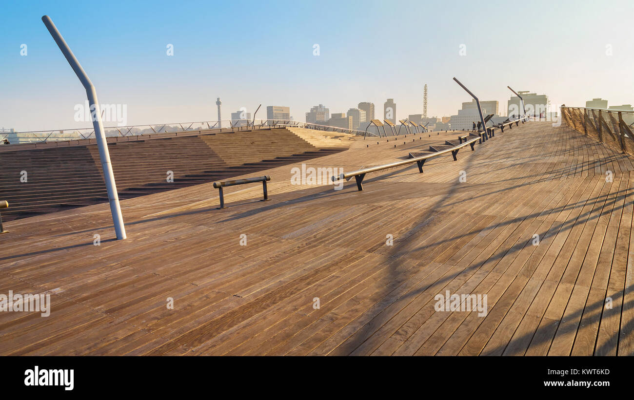 Osanbashi Pier - Yokohama International Passenger Terminal in Japan ...