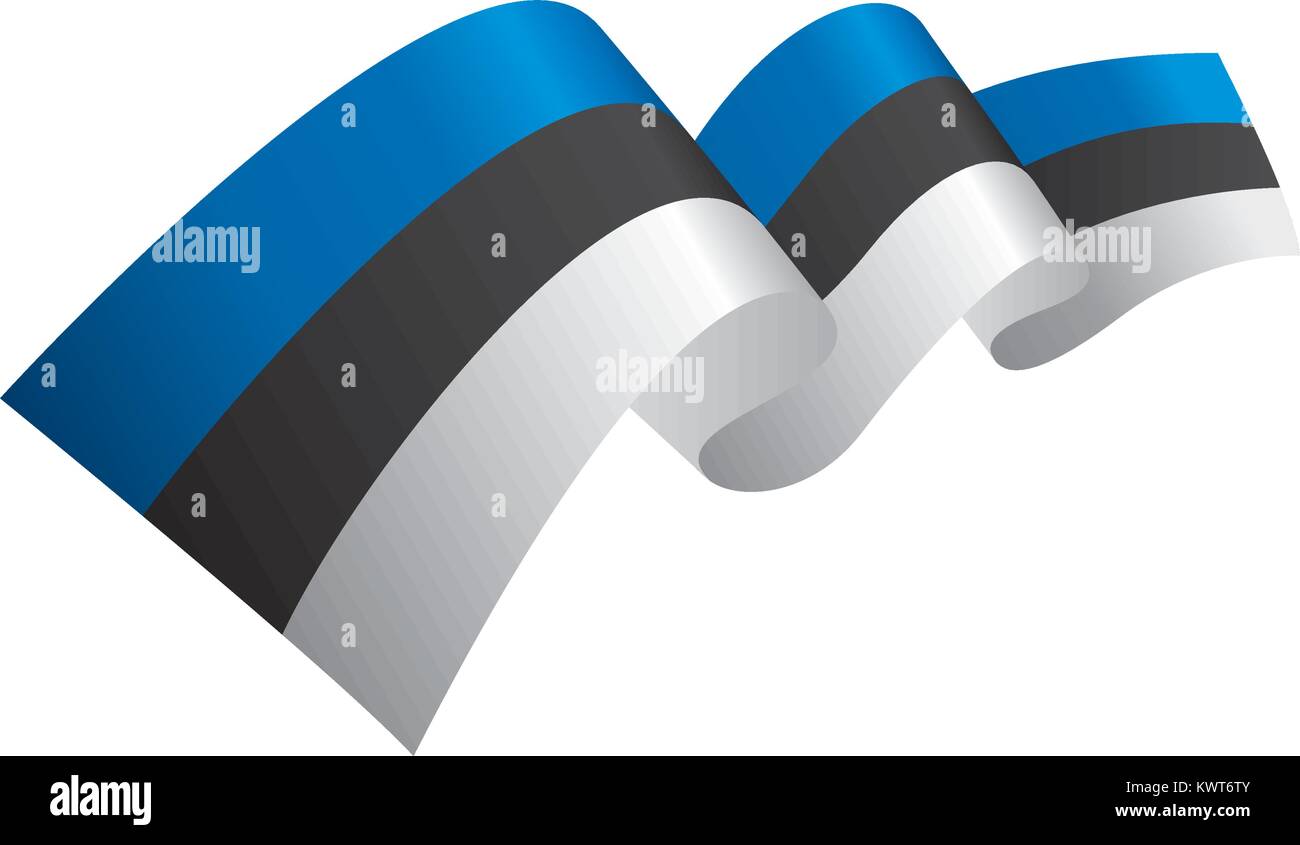Estonia flag, vector illustration Stock Vector Image & Art - Alamy