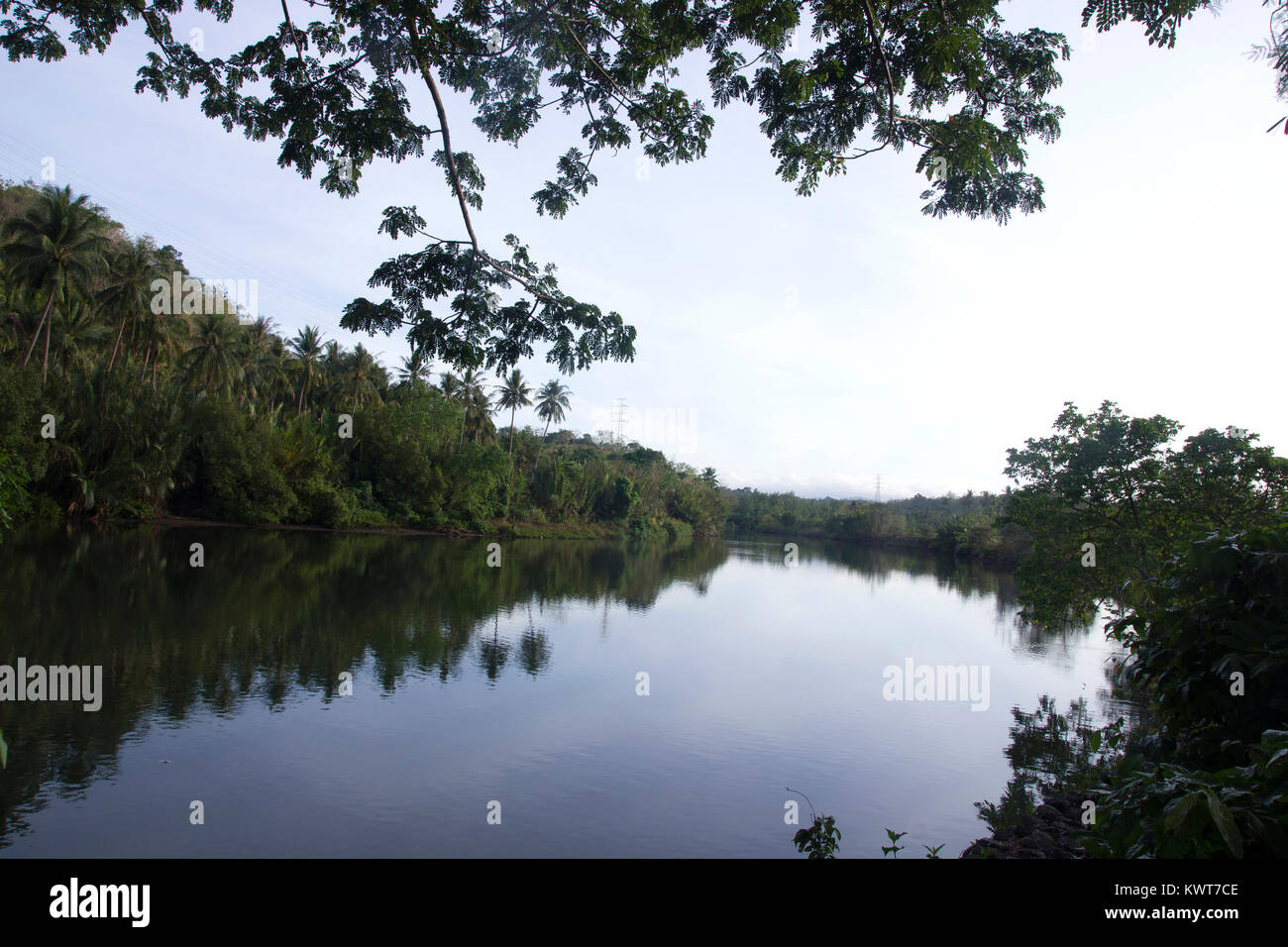 Karajae river mouth at Pare-pare Indonesia Stock Photo - Alamy