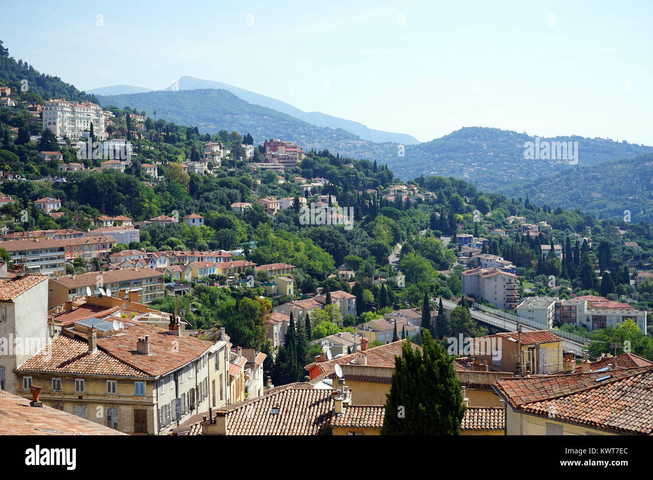 View of Grasse in France Stock Photo - Alamy