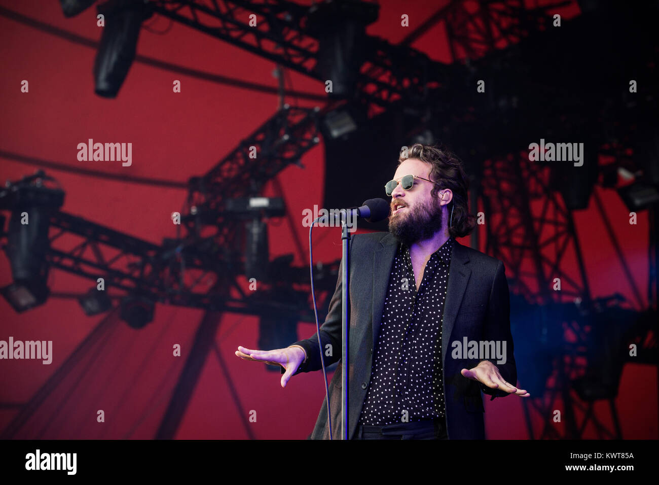 The American folk singer, songwriter and musician Joshua Tillman is ...