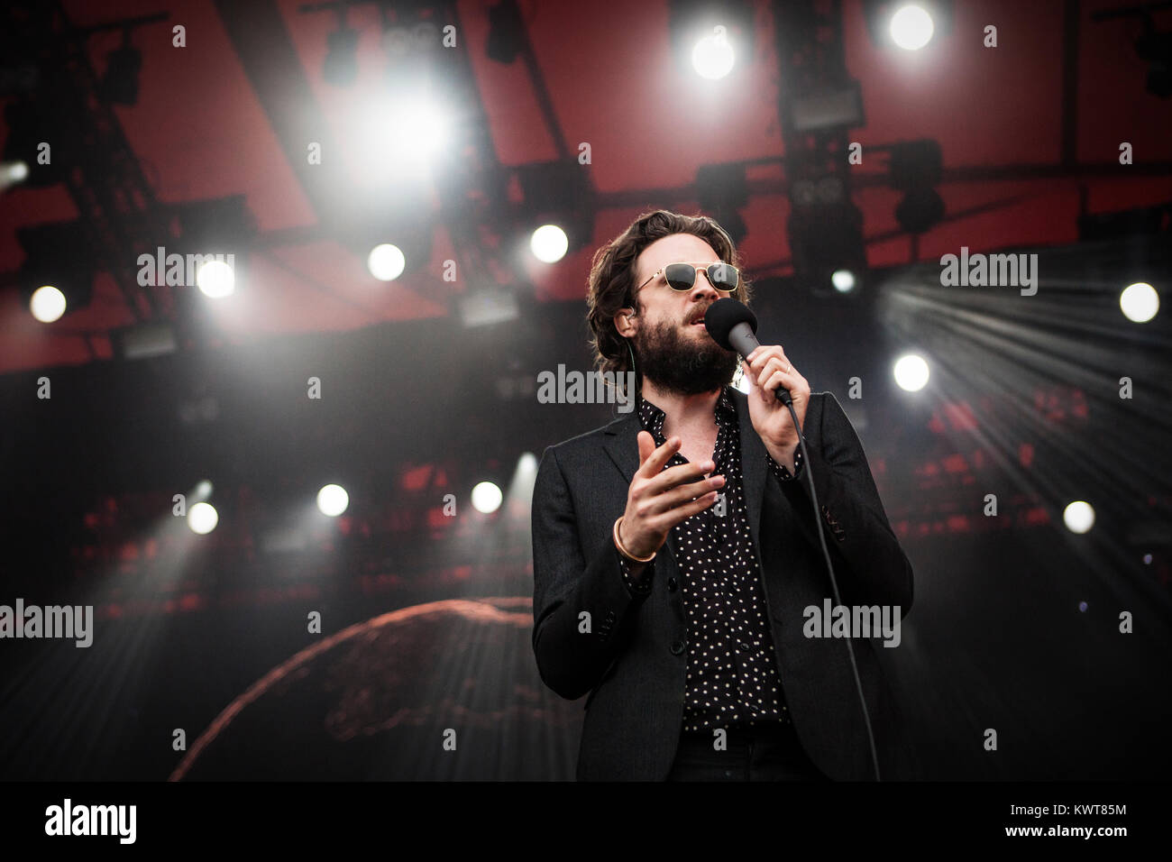 The American folk singer, songwriter and musician Joshua Tillman is ...