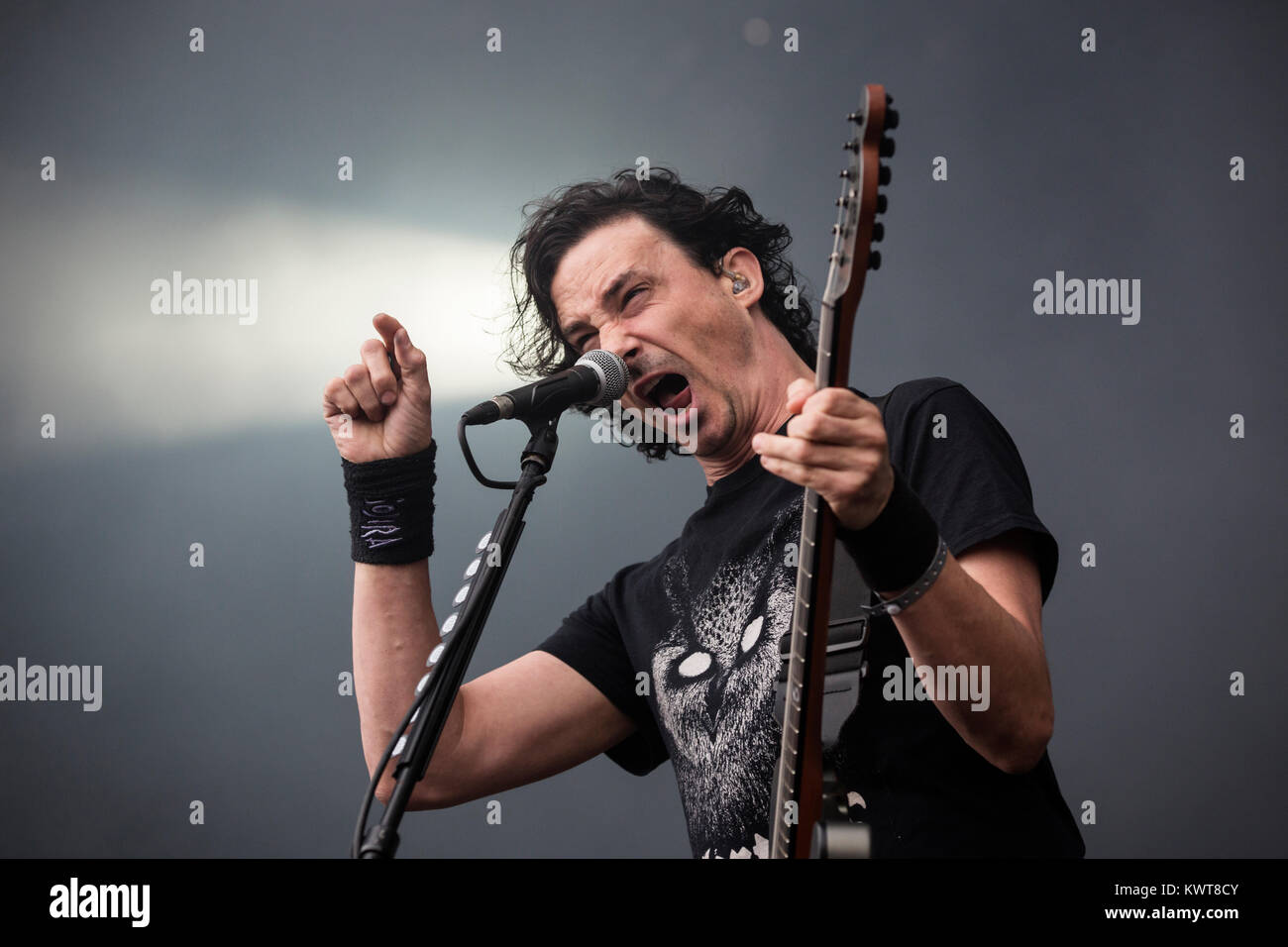 The French death metal band Gojira performs a live concert at the ...