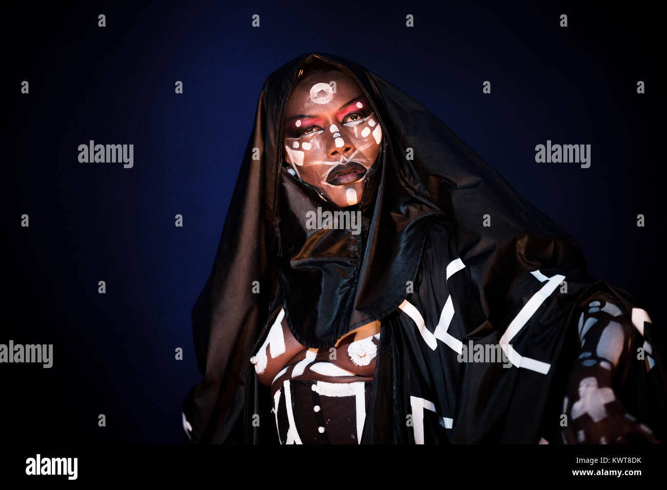 The Jamaican singer, songwriter, actress and model Grace Jones performs ...