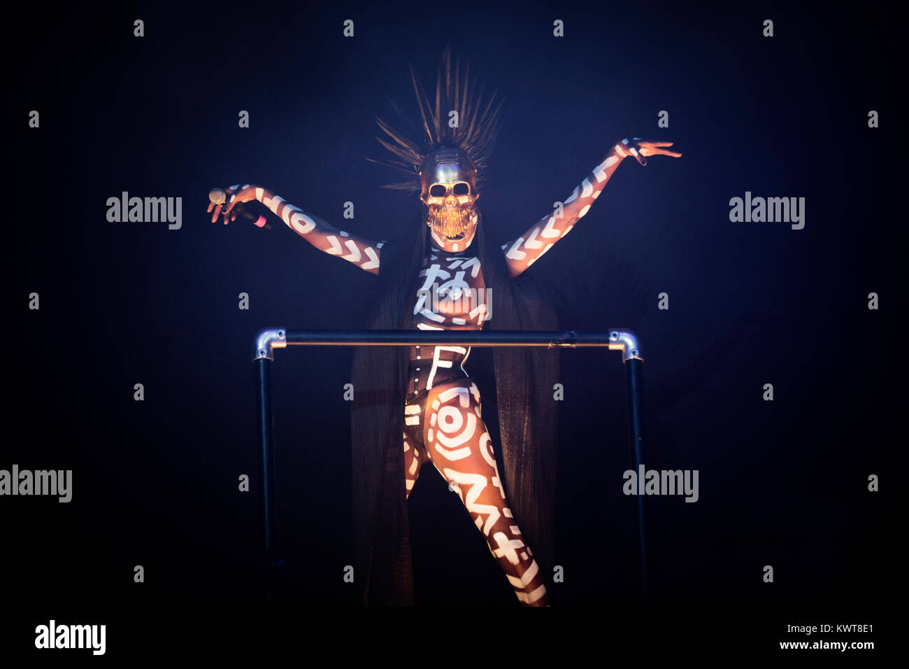 The Jamaican singer, songwriter, actress and model Grace Jones performs ...