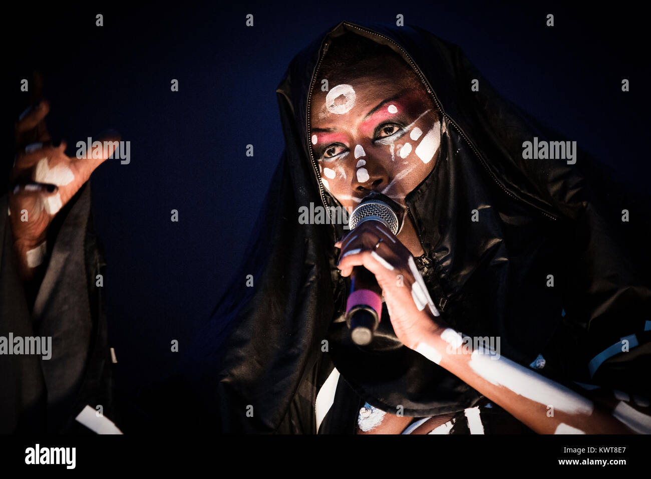 The Jamaican singer, songwriter, actress and model Grace Jones performs ...