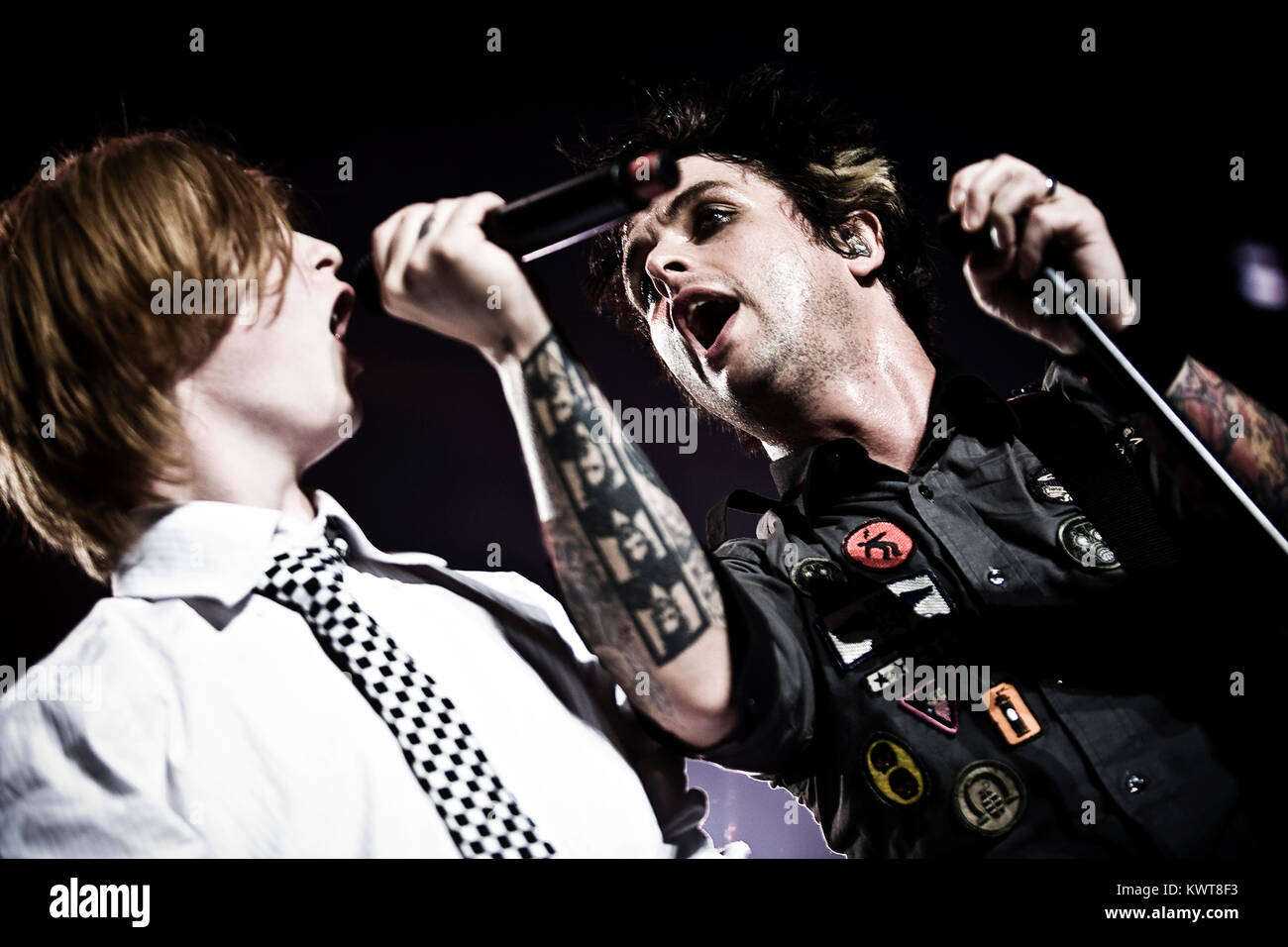 The American punk rock band Green Day performs a live concert at Forum ...