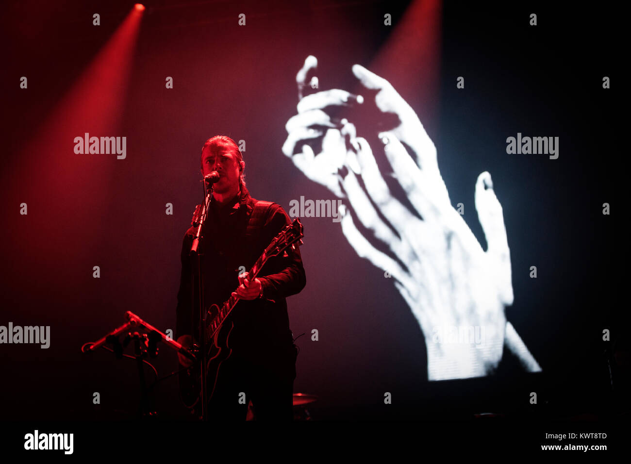 The American rock band Interpol performs a live concert at the Spanish ...
