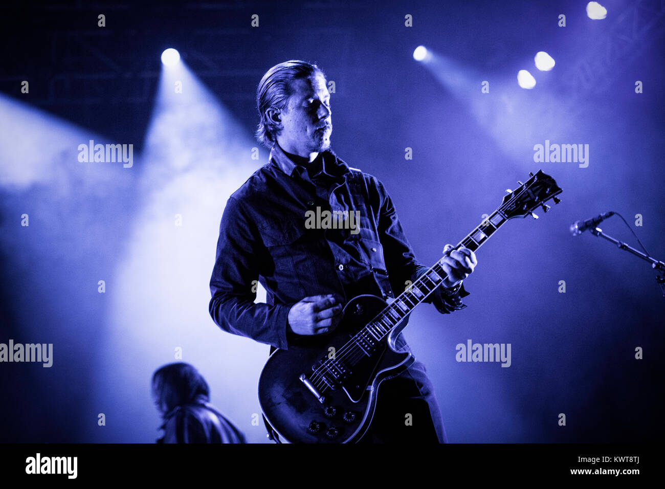 The American rock band Interpol performs a live concert at the Spanish ...