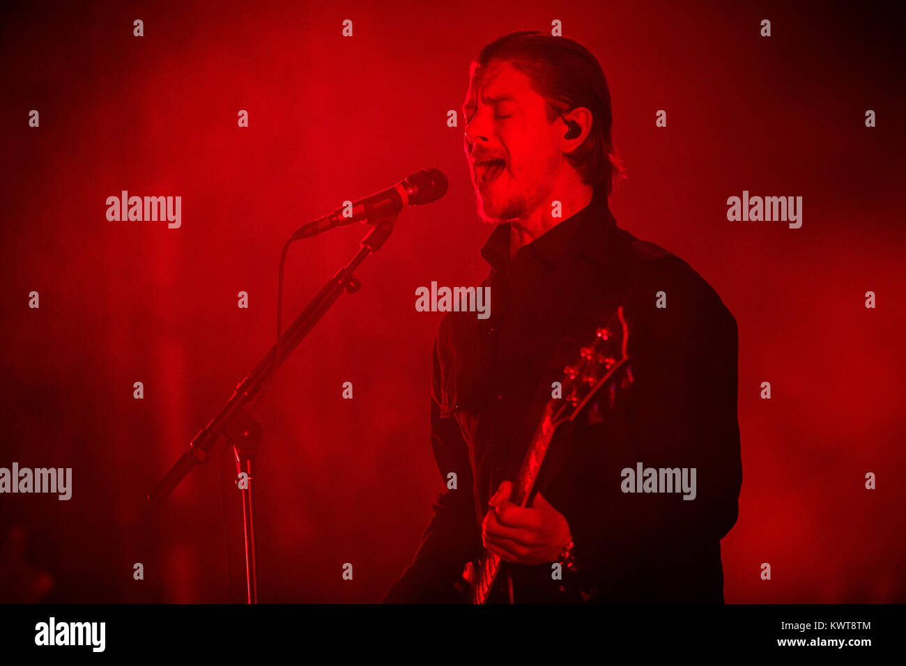 The American rock band Interpol performs a live concert at the Spanish ...