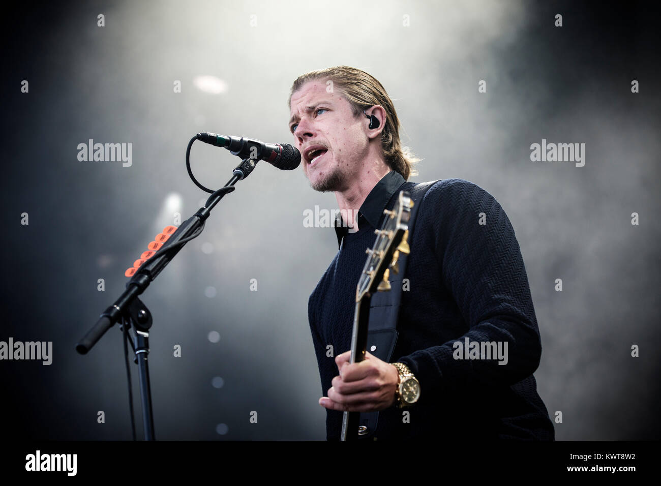 The American rock band Interpol performs a live concert at the Danish ...