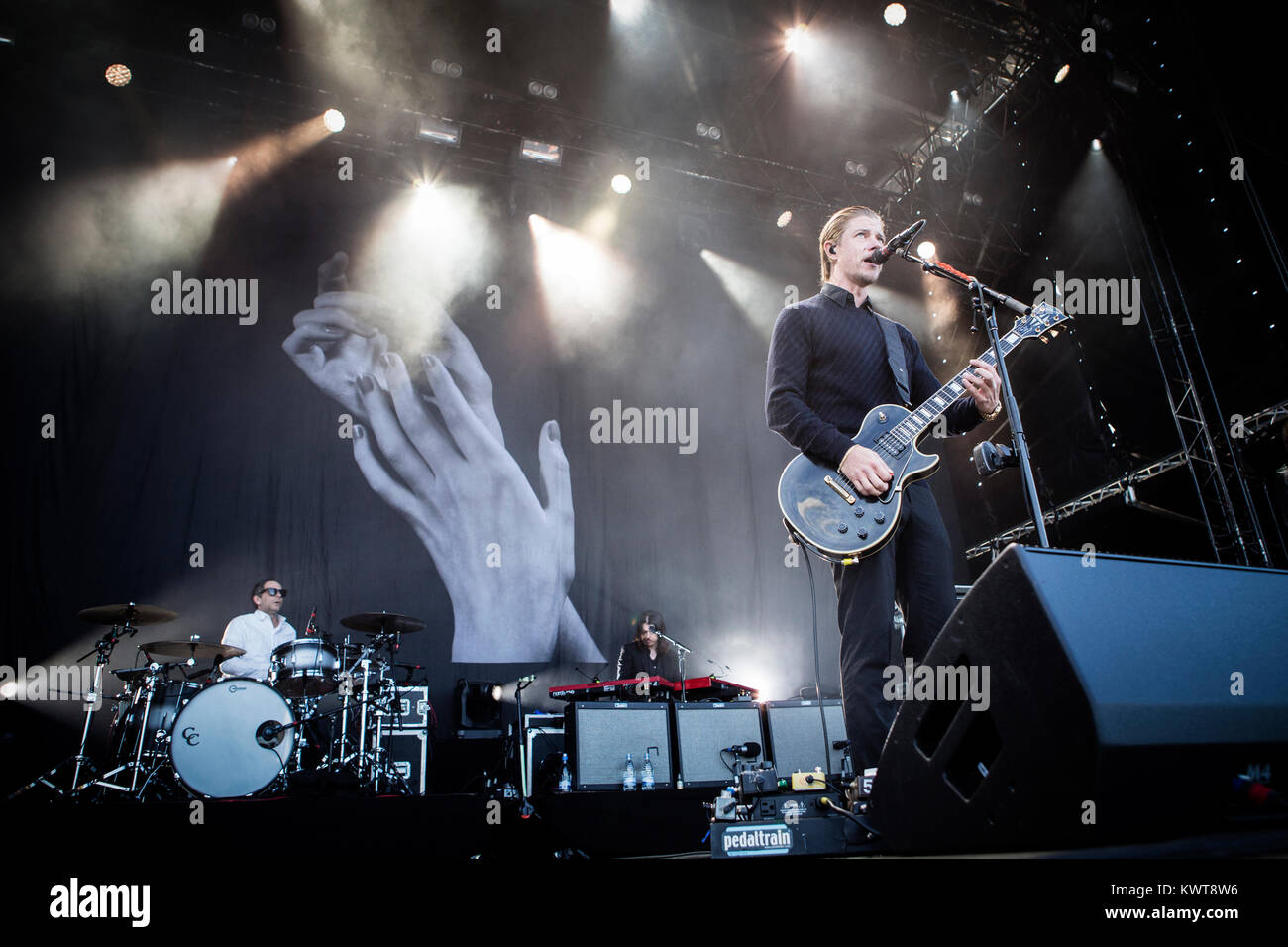The American rock band Interpol performs a live concert at the Danish ...
