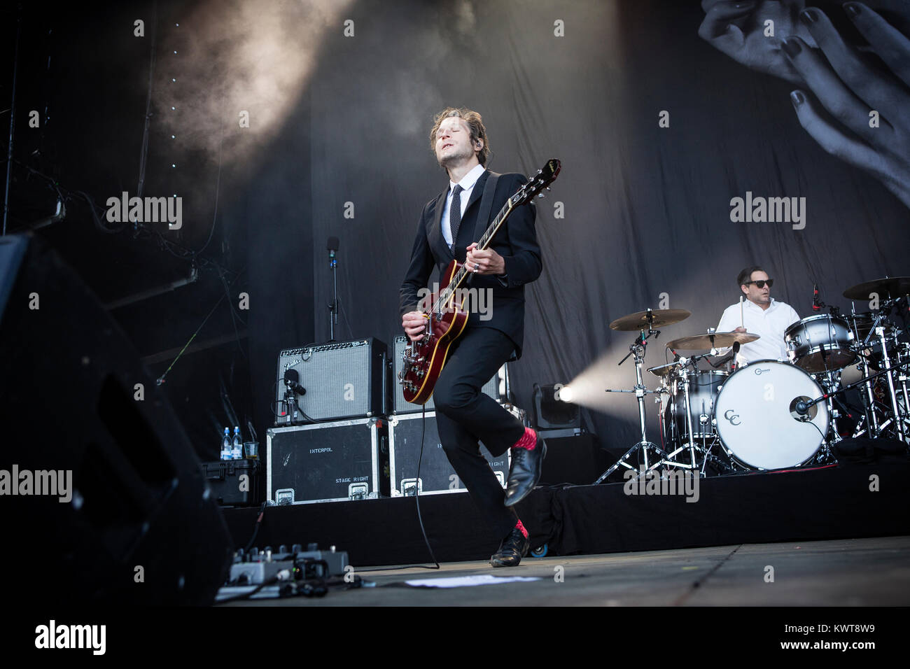 The American rock band Interpol performs a live concert at the Danish ...