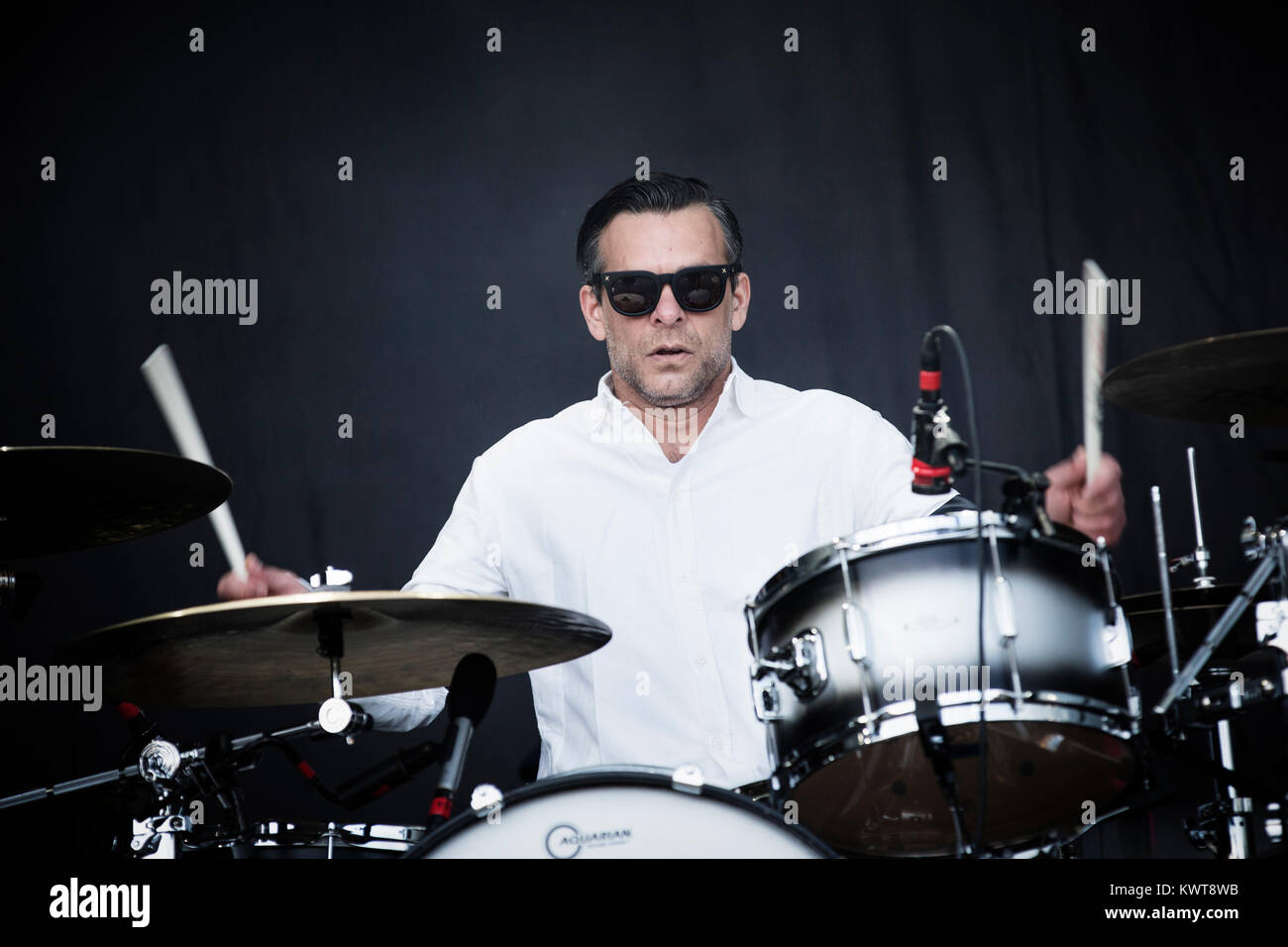 The American rock band Interpol performs a live concert at the Danish ...