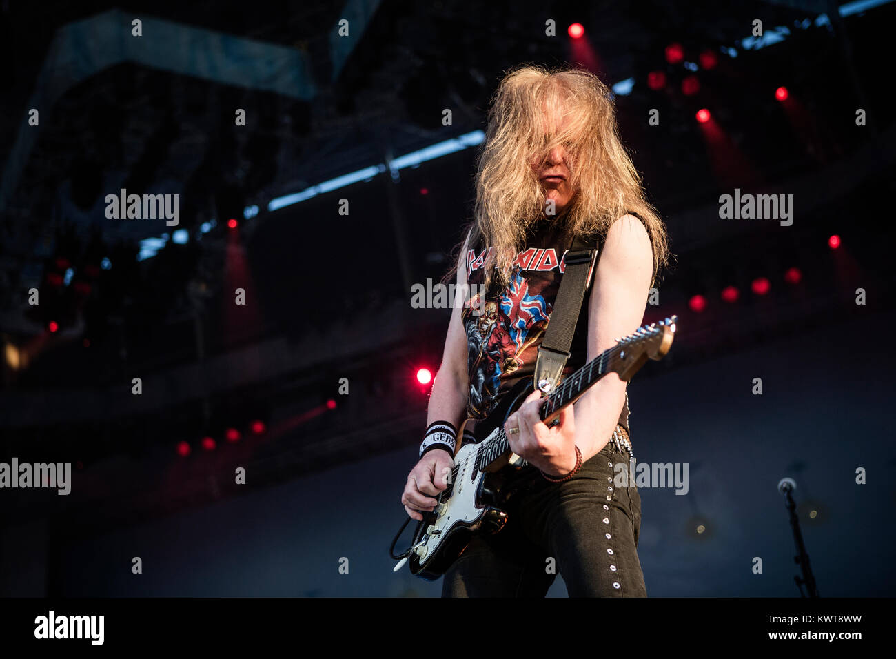 Iron maiden janick gers hi-res stock photography and images - Alamy
