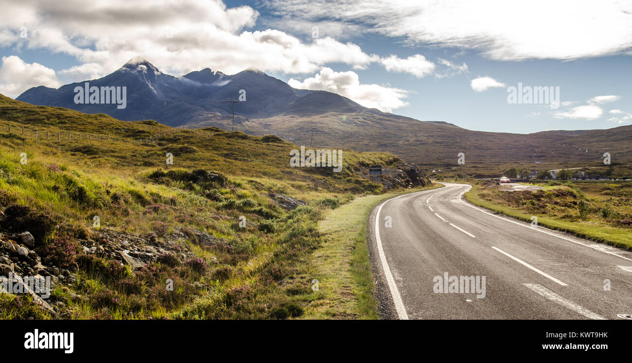 Scottish road a87 hi-res stock photography and images - Alamy