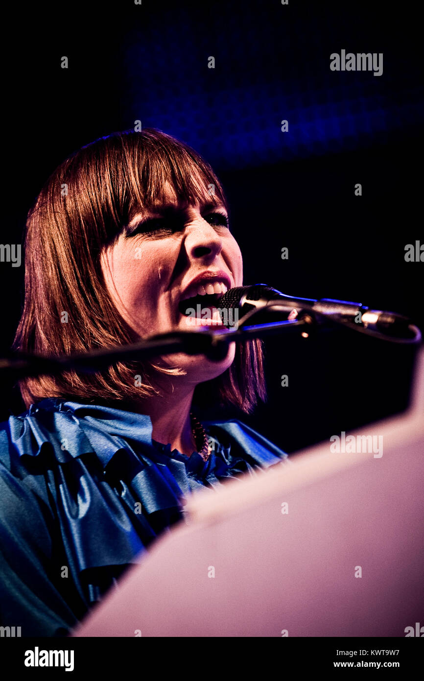 The Swedish singer-songwriter and musician Jenny Wilson performs a live ...