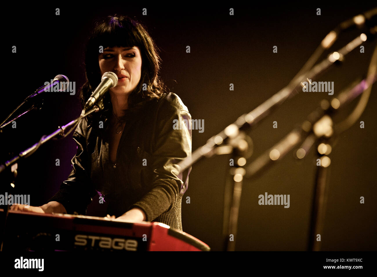 Singer and musician Joan As Police Woman live at Amager Bio in ...