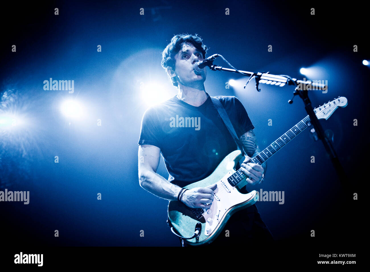 The American musician, guitarist and musician John Mayer is here ...