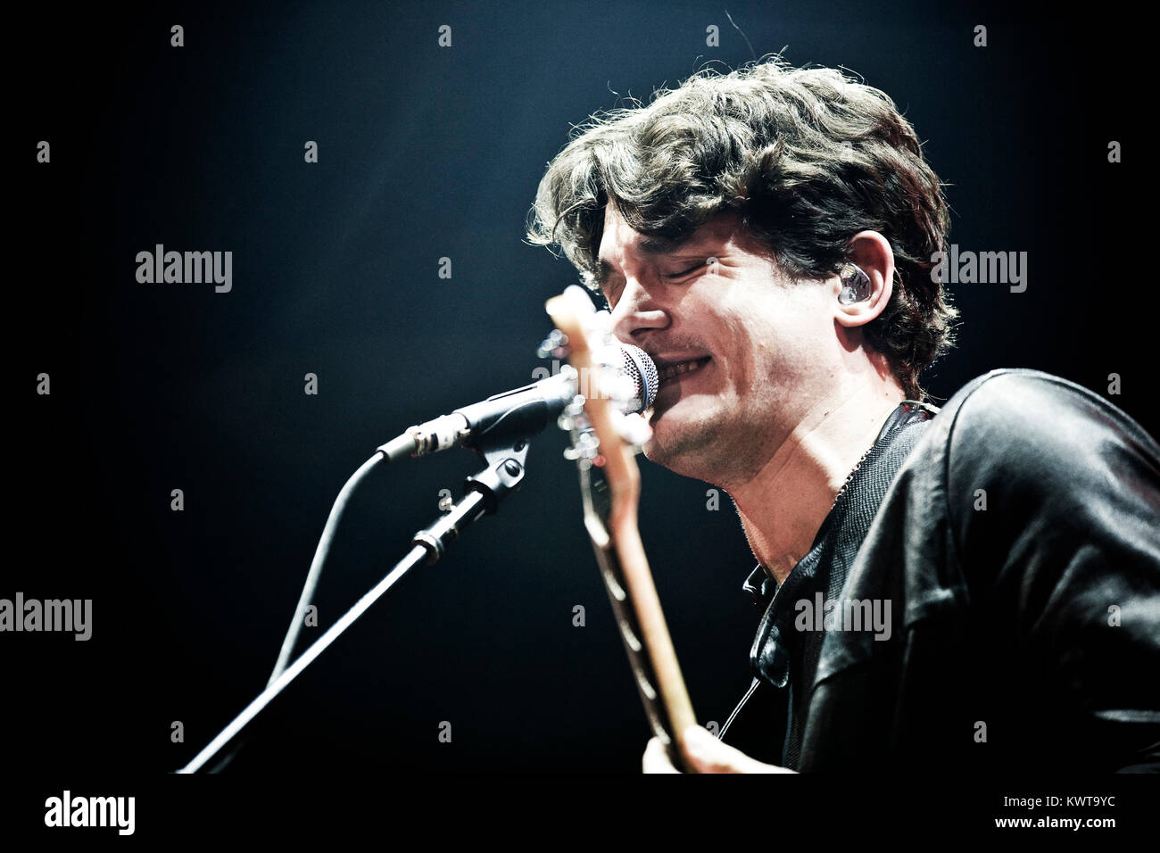 The American musician, guitarist and musician John Mayer is here ...