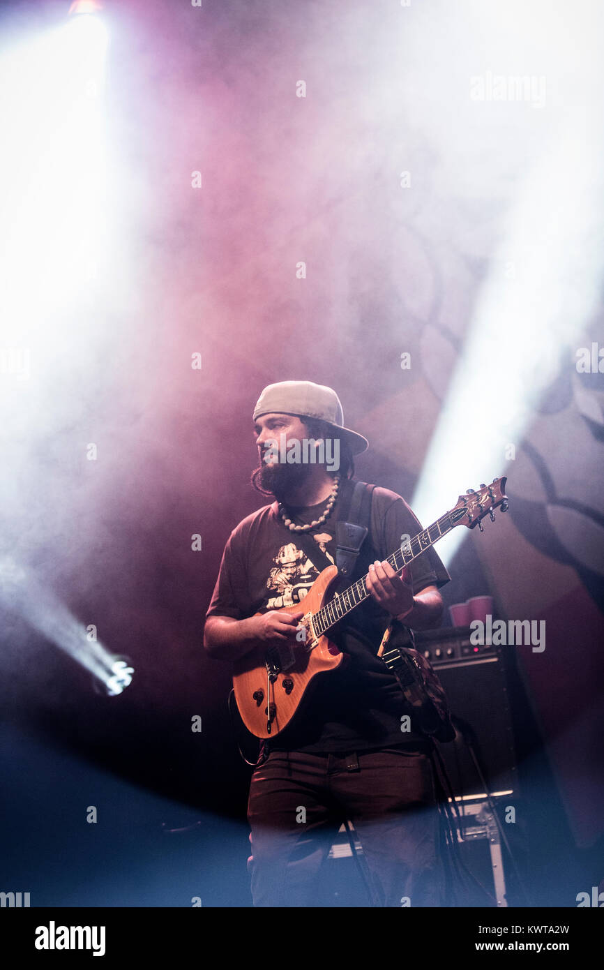 The Jamaican reggae singer and musician Junior Kelly (R) performs a ...