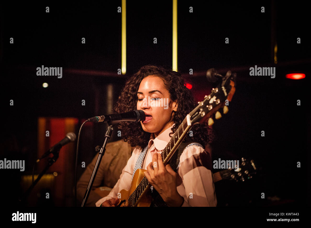 The American singer, songwriter and musician Kadhja Bonet performs a ...