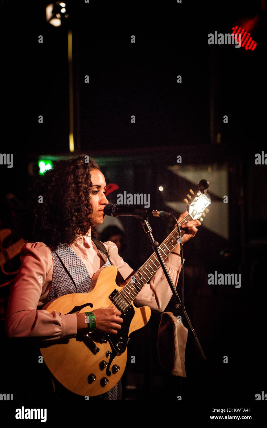 The American singer, songwriter and musician Kadhja Bonet performs a ...