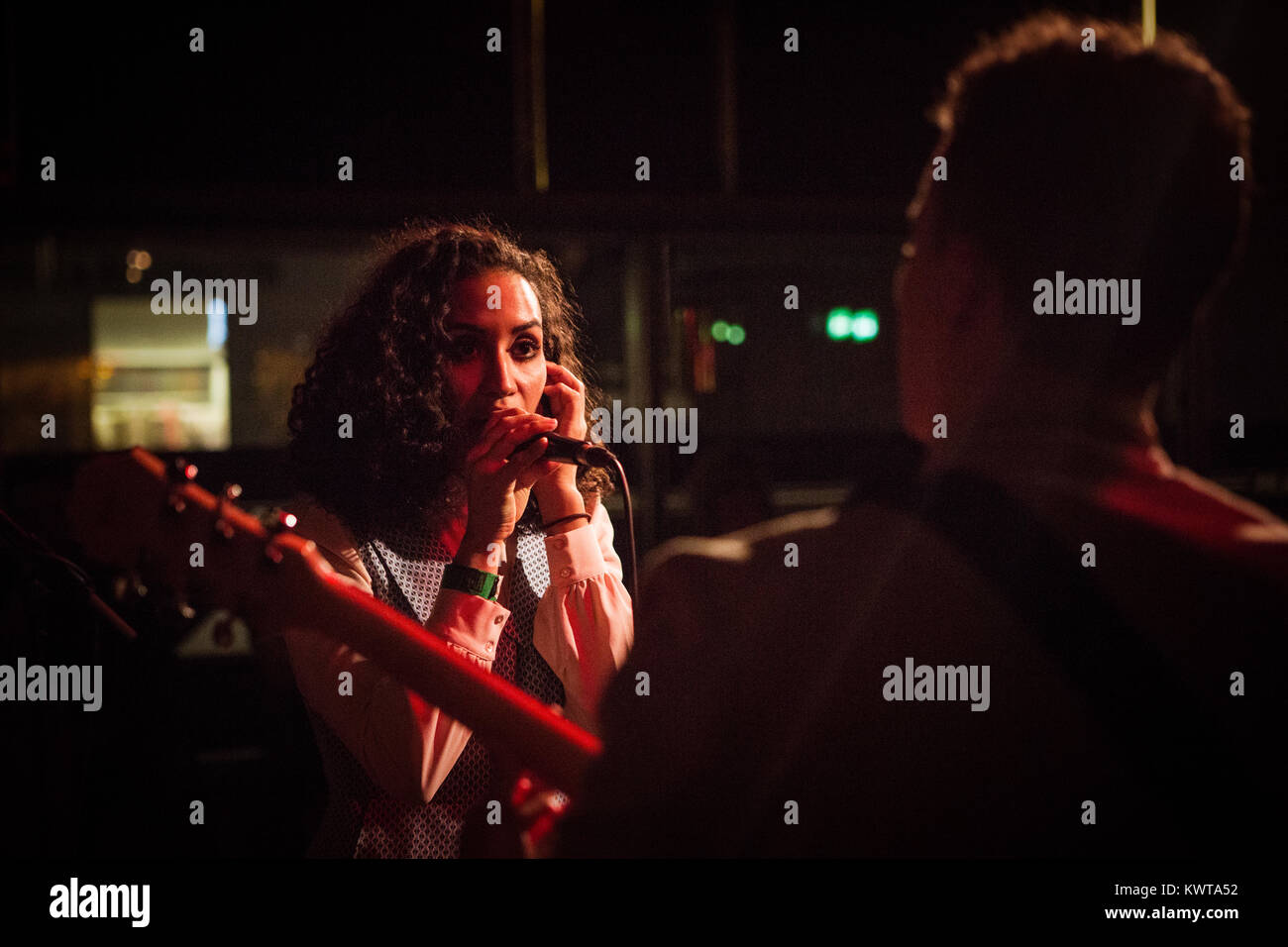 The American singer, songwriter and musician Kadhja Bonet performs a ...