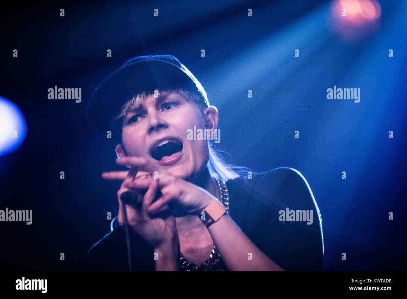 The alternative Danish pop duo Kill J is here pictured with lead singer ...