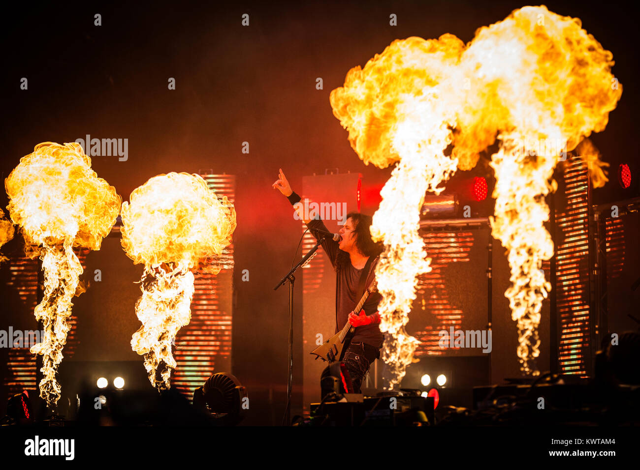 The German Thrash Metal Band Kreator Performs A Live Concert At The