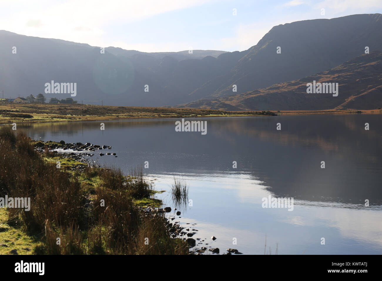 lake views in Ireland Stock Photo - Alamy